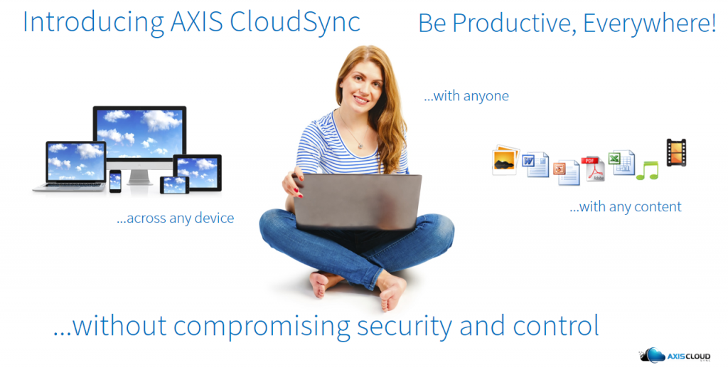 Be Productive, Everywhere with AXIS CloudSync Solution